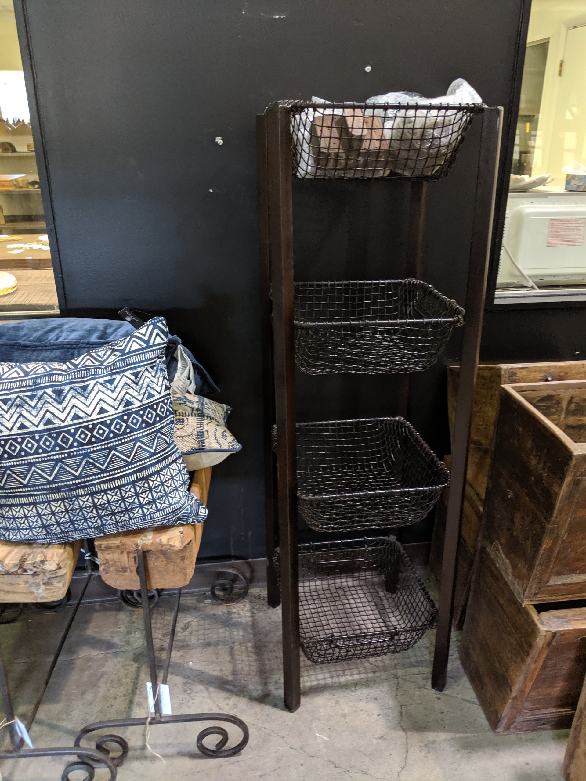 Wire Basket Display – Bass And Bennett Trading Company